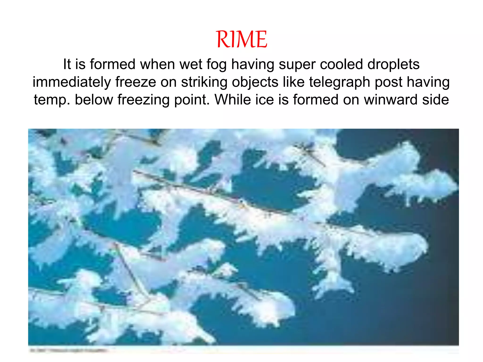 FORMS OF CONDENSATION | PPTX