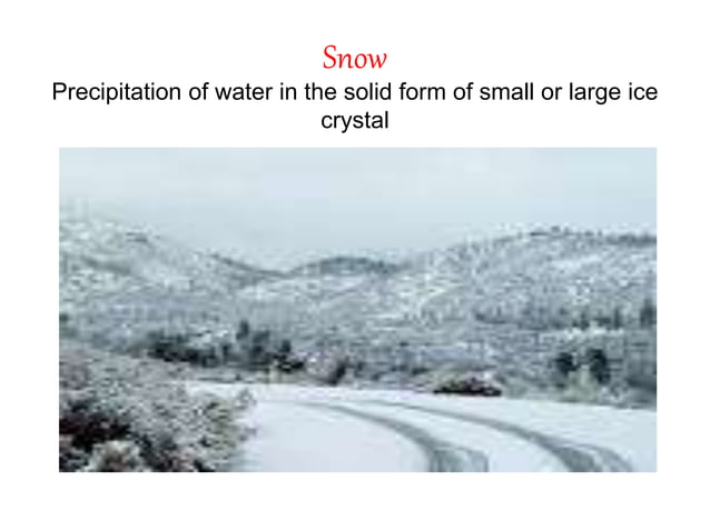 FORMS OF CONDENSATION | PPT