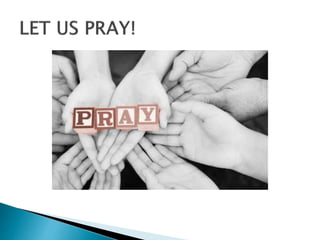 Forms of prayers ppt rel 9 | PPTX