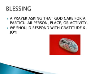 Forms of prayers ppt rel 9 | PPTX | Spirituality | Religion & Spirituality