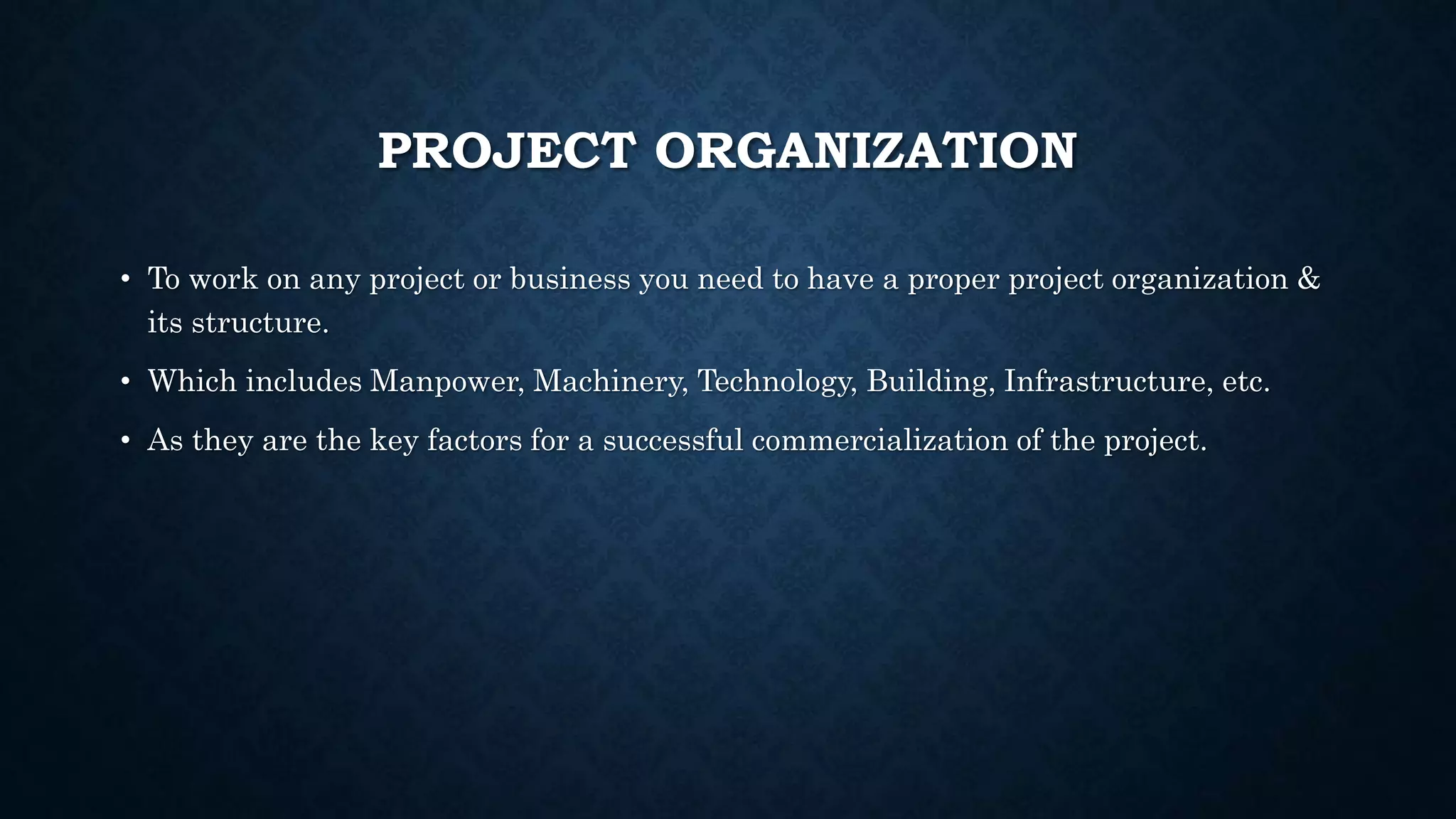 Forms of Project Organization | PPTX