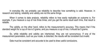Forms of Reliability and Validity in statistics.pptx