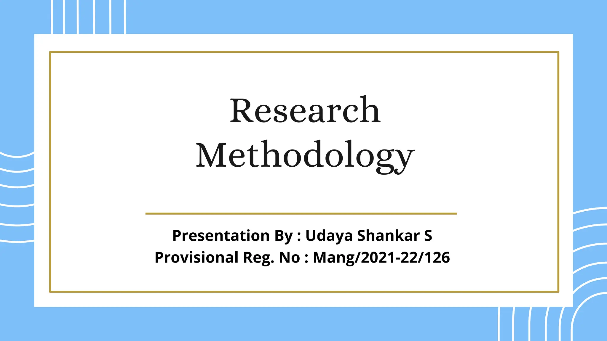 Research methodology & research designs & techniques | PPTX