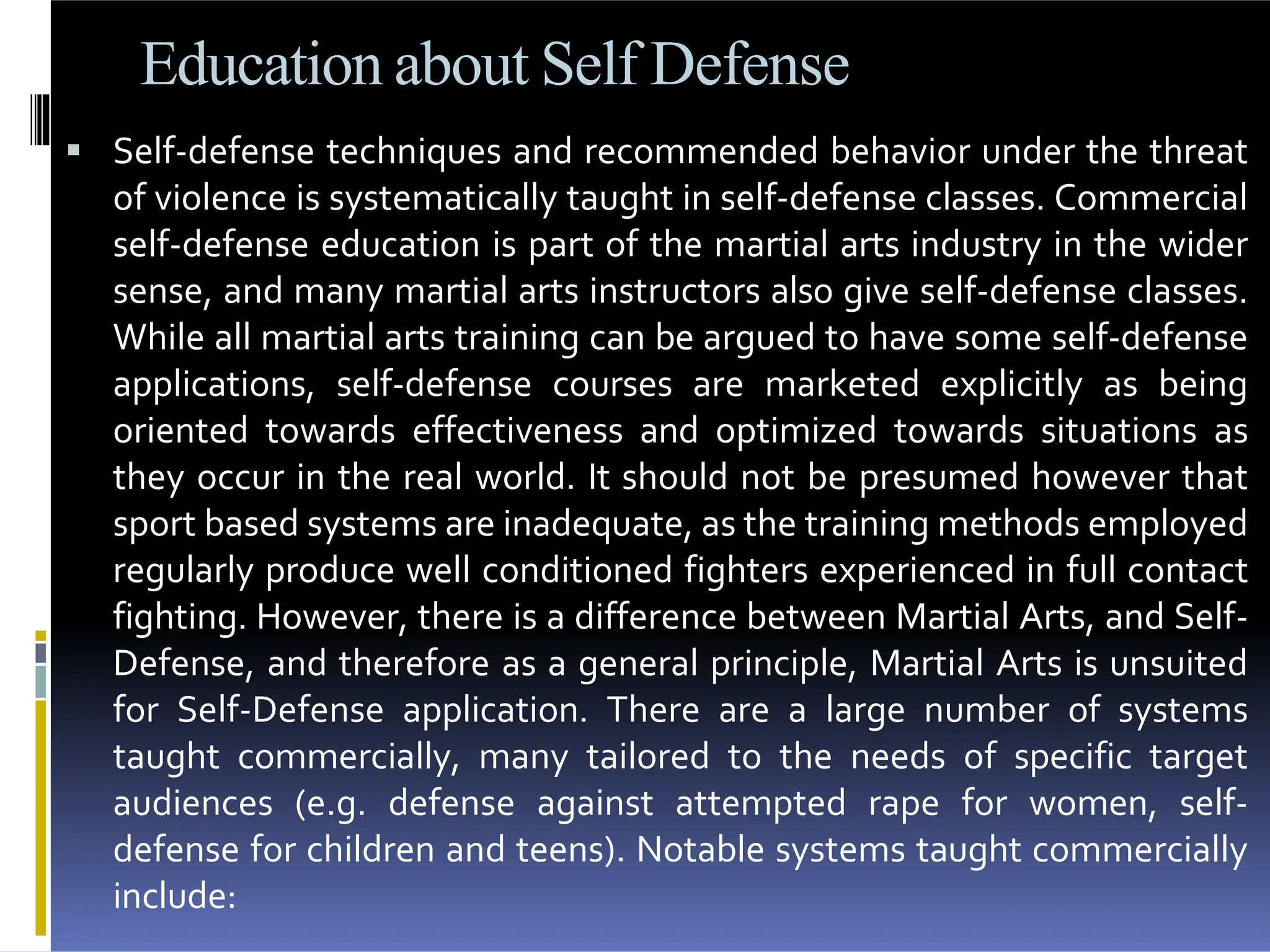 Forms of Self defence and self defence tips.pptx