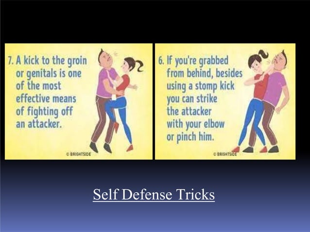 Forms of Self defence and self defence tips.pptx