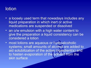 Forms of topical medicines | PPT