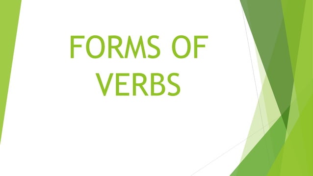 Forms of verb.pptx simple past present and future | PPTX