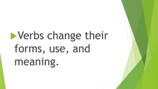 Forms of verb.pptx simple past present and future | PPTX