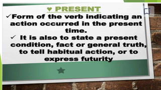 Forms of verb.pptx simple past present and future | PPTX