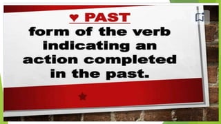 Forms of verb.pptx simple past present and future | PPTX