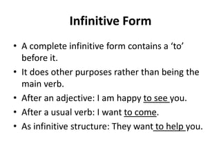 Grammar class 9th federal textbook board Islamabad FORMS OF VERB.pptx