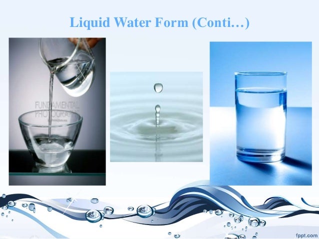 Forms of water