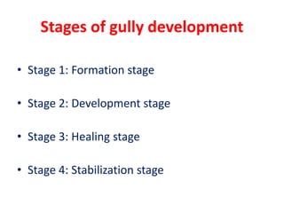Forms of water erosion | PPTX