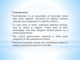 Forms or Types of state.pdf by iisat university Gujranwal | PDF | Civic ...