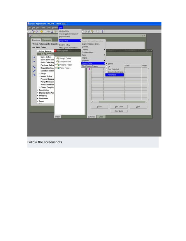 Forms personalization | DOC | Computing | Technology & Computing
