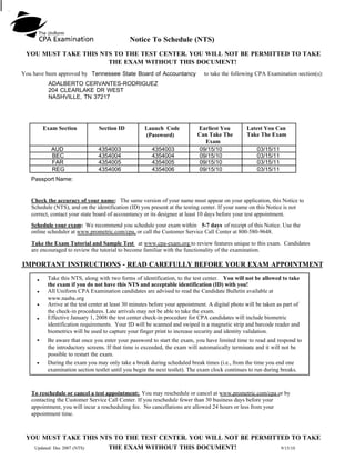 Formspri cpa state of tn adalberto cervantes | PDF | Educational ...