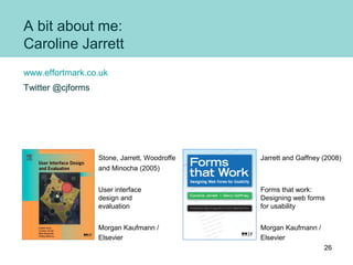 Designing forms for technical specialists by @cjforms | PPT