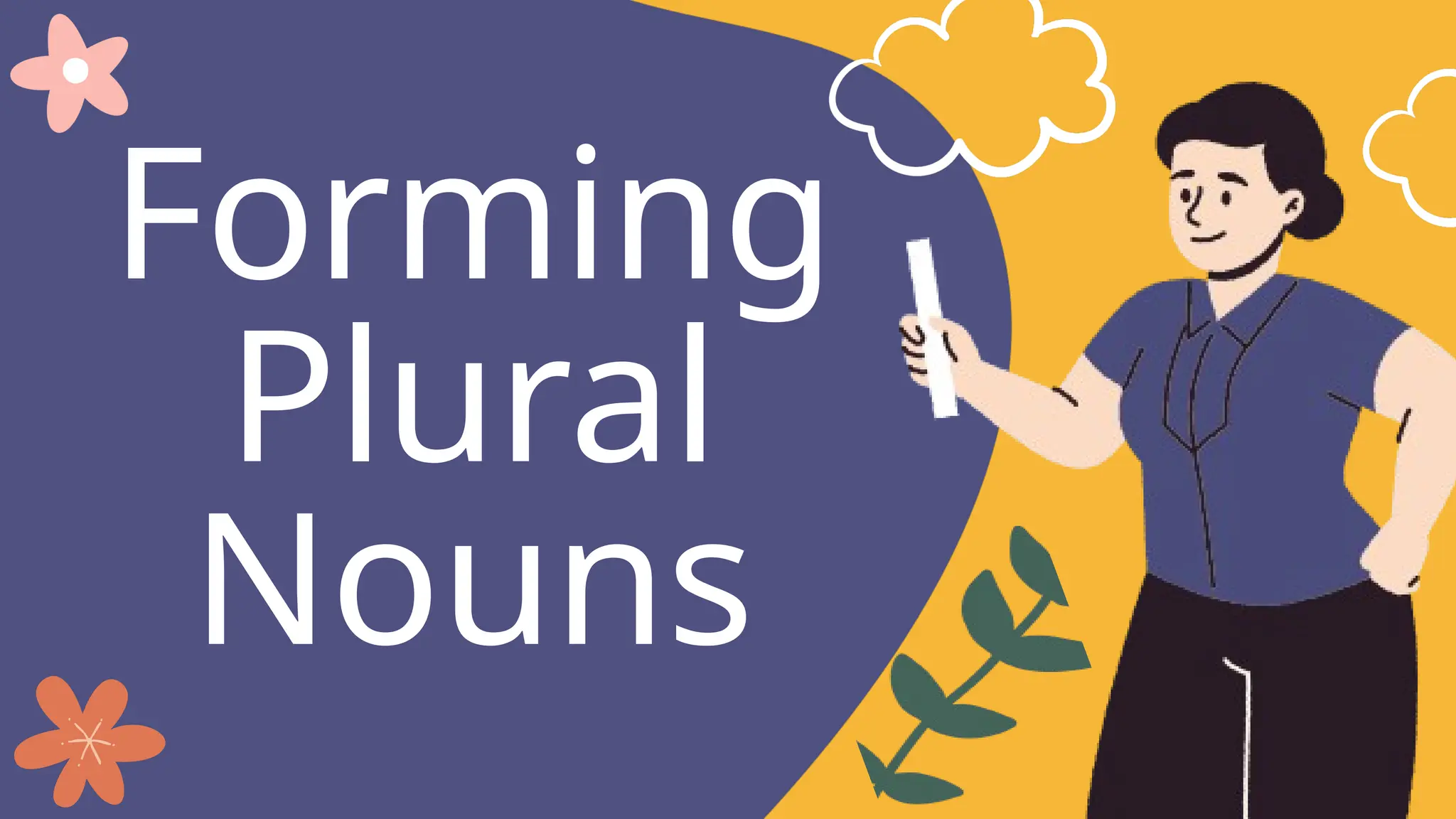 FORM THE PLURAL OF NOUNS - THE LEGEND OF THE COCONUT TREE.pptx