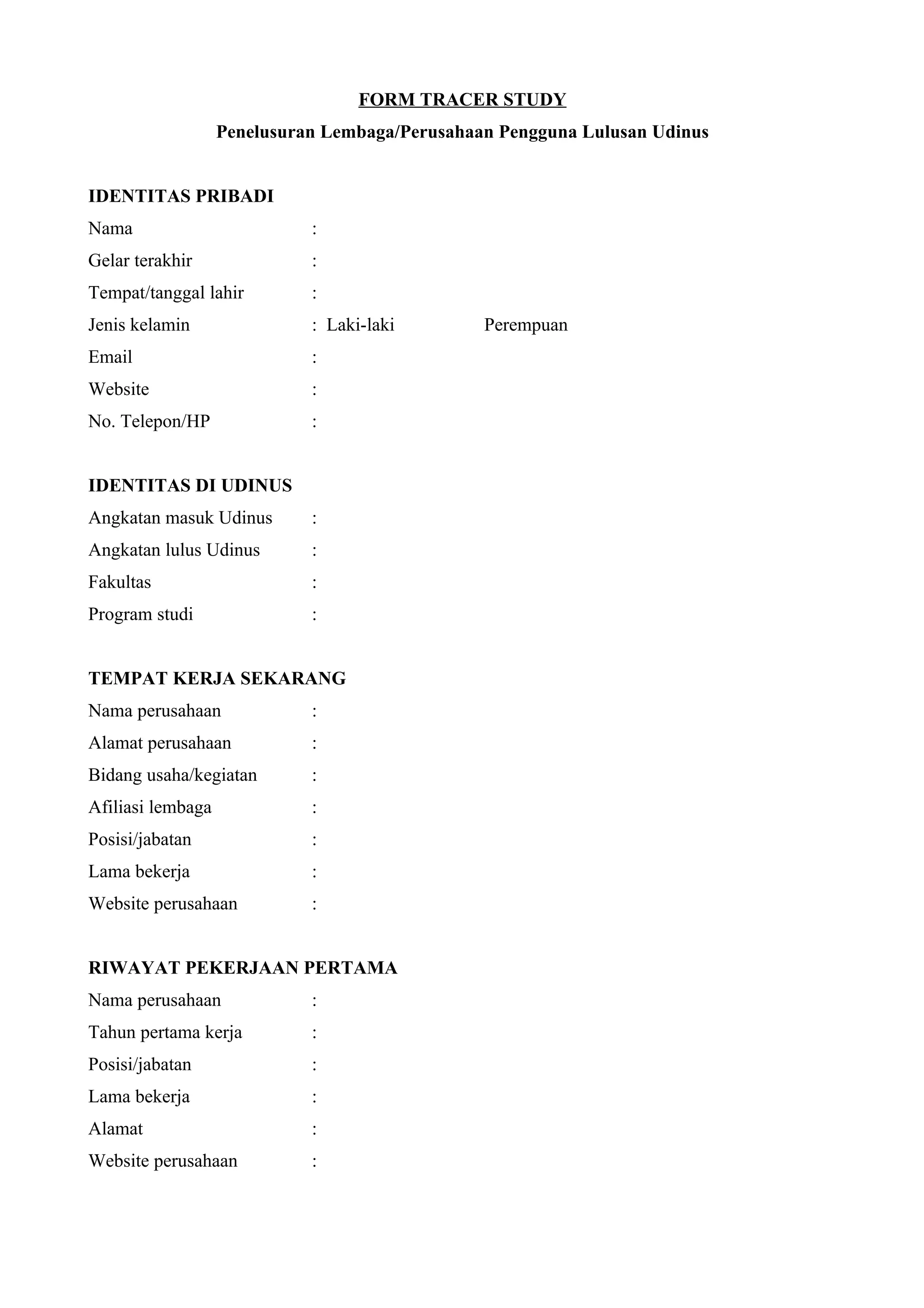 Form tracer study | PDF
