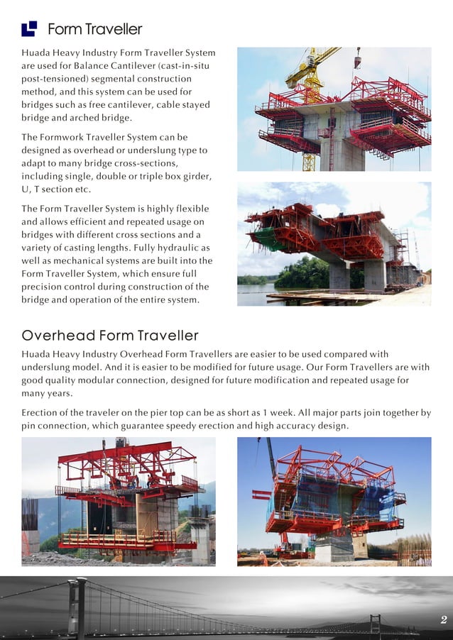 Form Traveller Introduction and Project-Huada Heavy Industry China ...