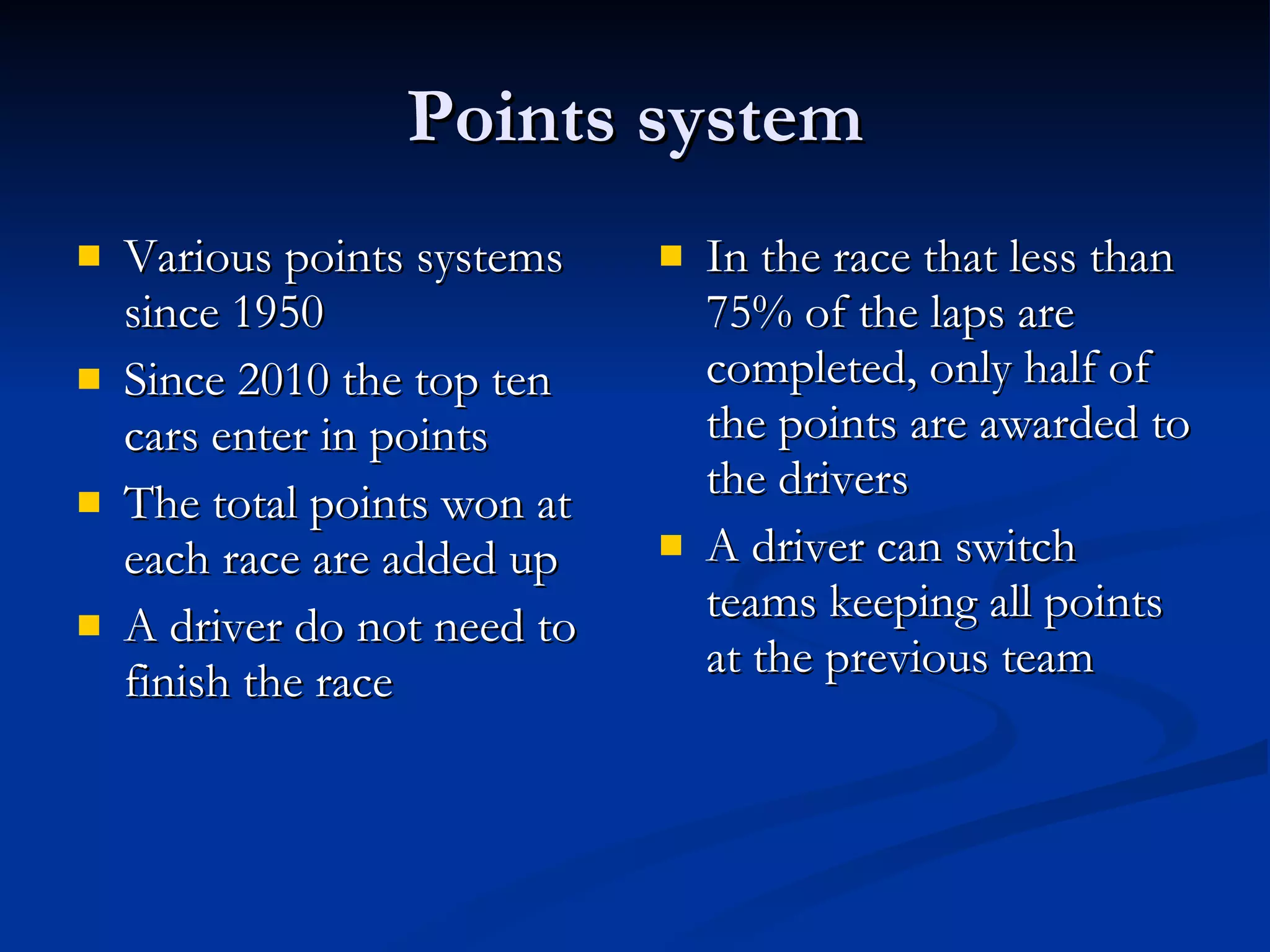 Formula 1 | PPT