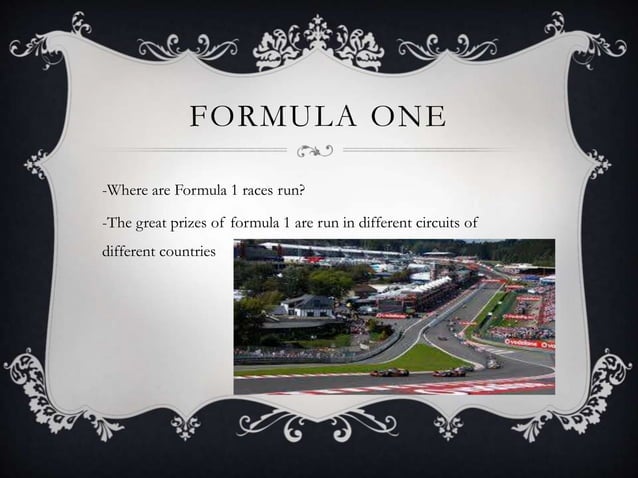 Formula 1 | PPTX | Fitness and Exercise | Healthy Living