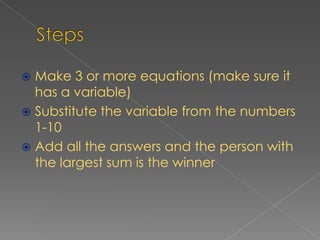 Formula 1 math project | PPT