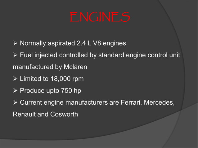 Formula1 presentation | PDF