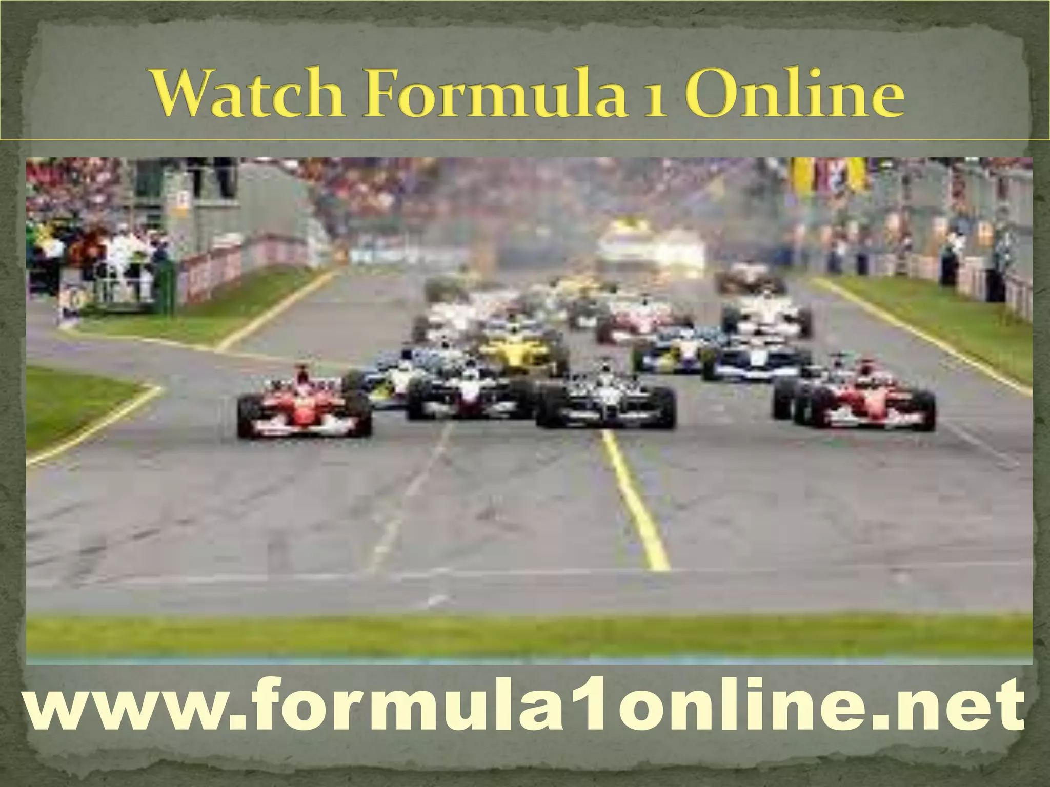 View AUSTRALIAN Formula 1 Race | PPTX