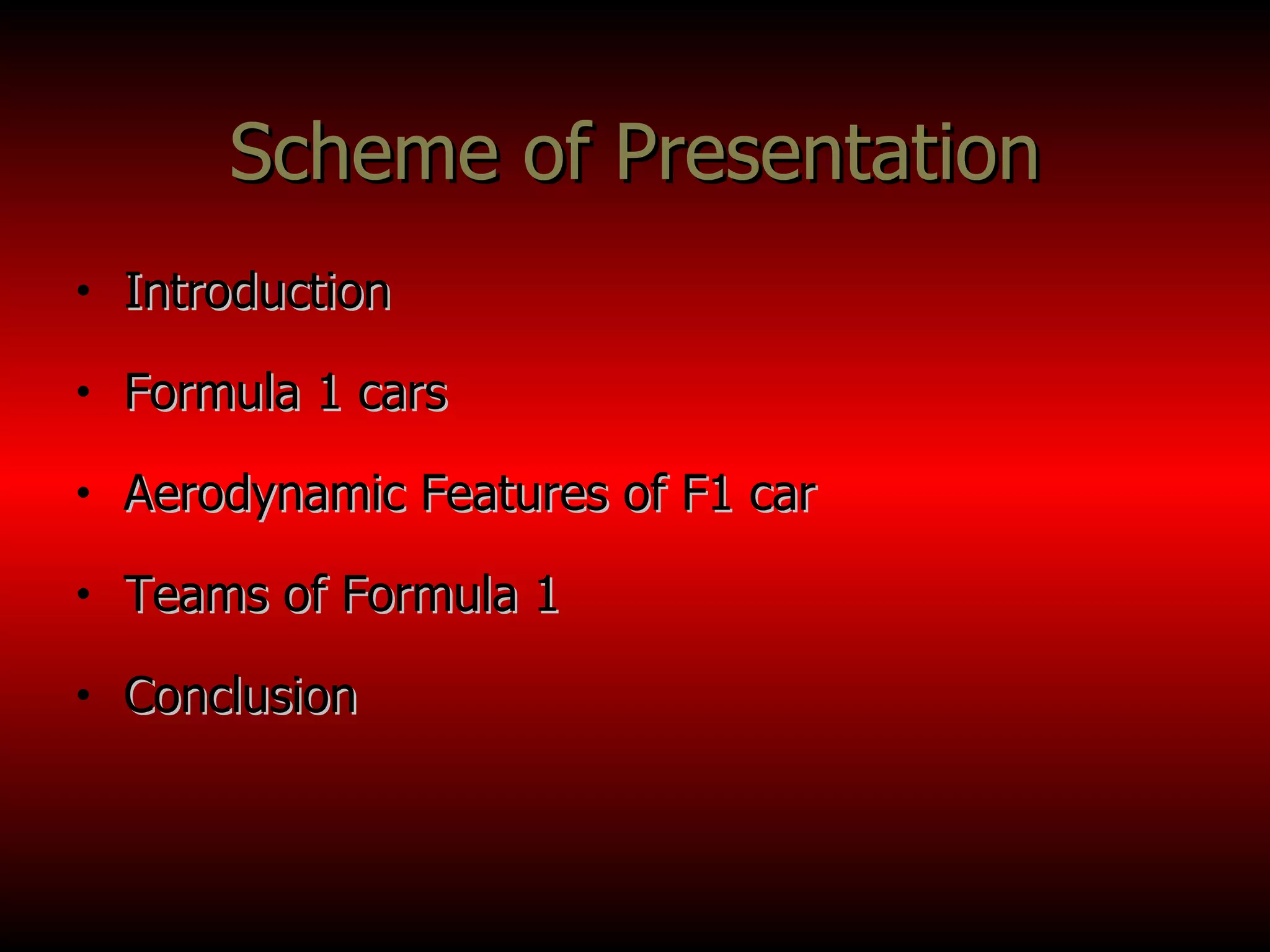 Formula 1 race car | PPT