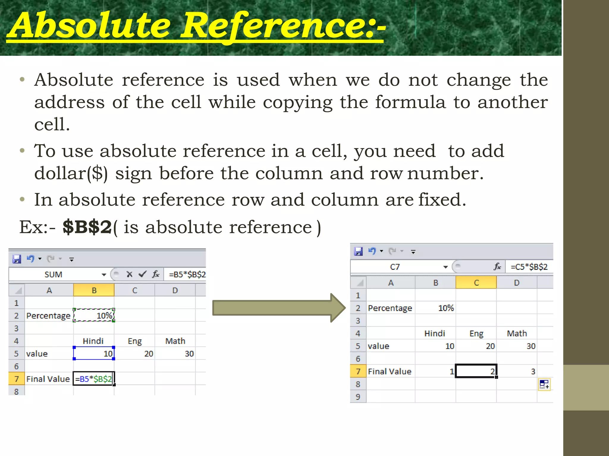 Formulas and functions | PPTX