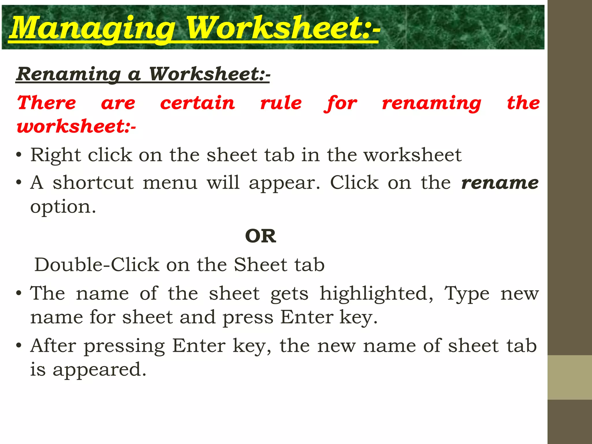 Formulas and functions | PPTX