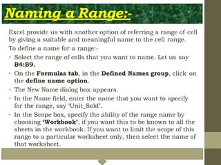 Formulas and functions | PPTX