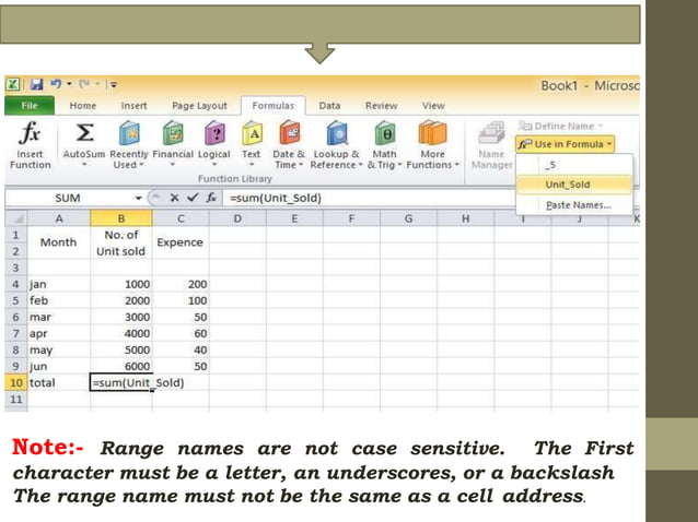 Formulas and functions | PPTX