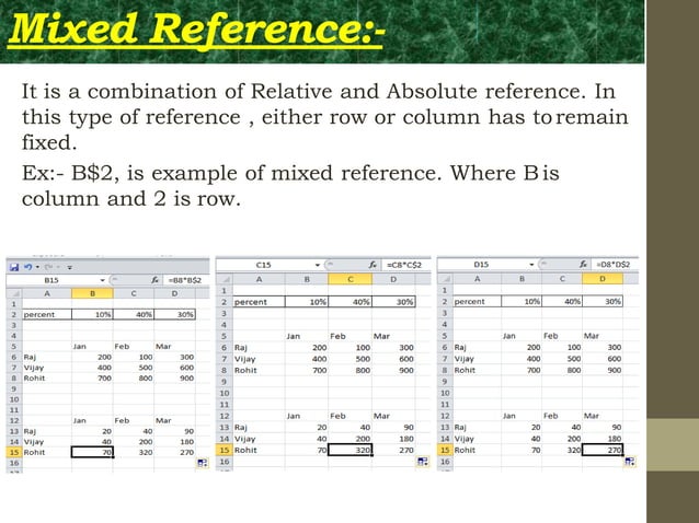 Formulas and functions | PPTX