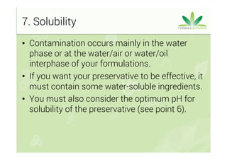16 Point Checklist: Choose a Natural Preservative for Skincare ...