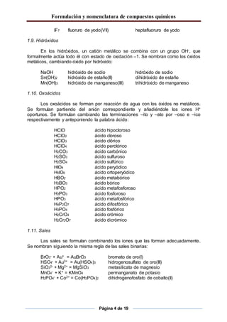Formulación química v2 | DOCX