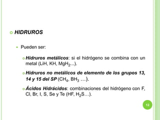 Formulación y nomenclatura química 3ºa | PPTX