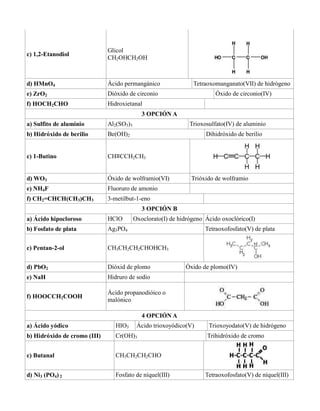 Formulacion y nomenclatura | PDF