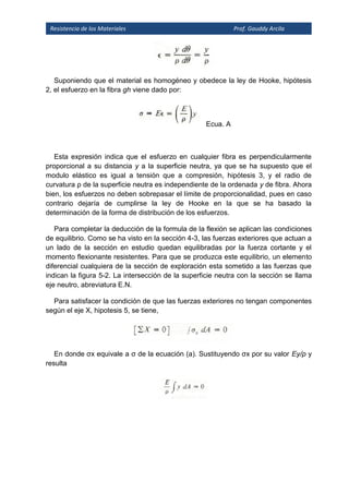 Formula de flexión | PDF