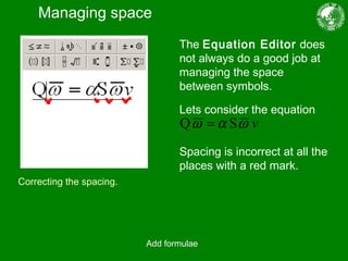 Formulae | PPT