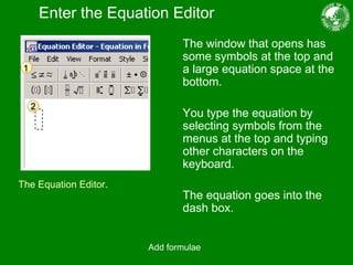 Formulae | PPT