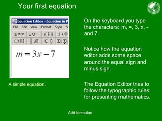 Formulae | PPT