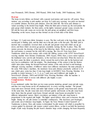 Formulae for production calculations for terry towel | DOCX