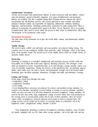 Formulae for production calculations for terry towel | DOCX
