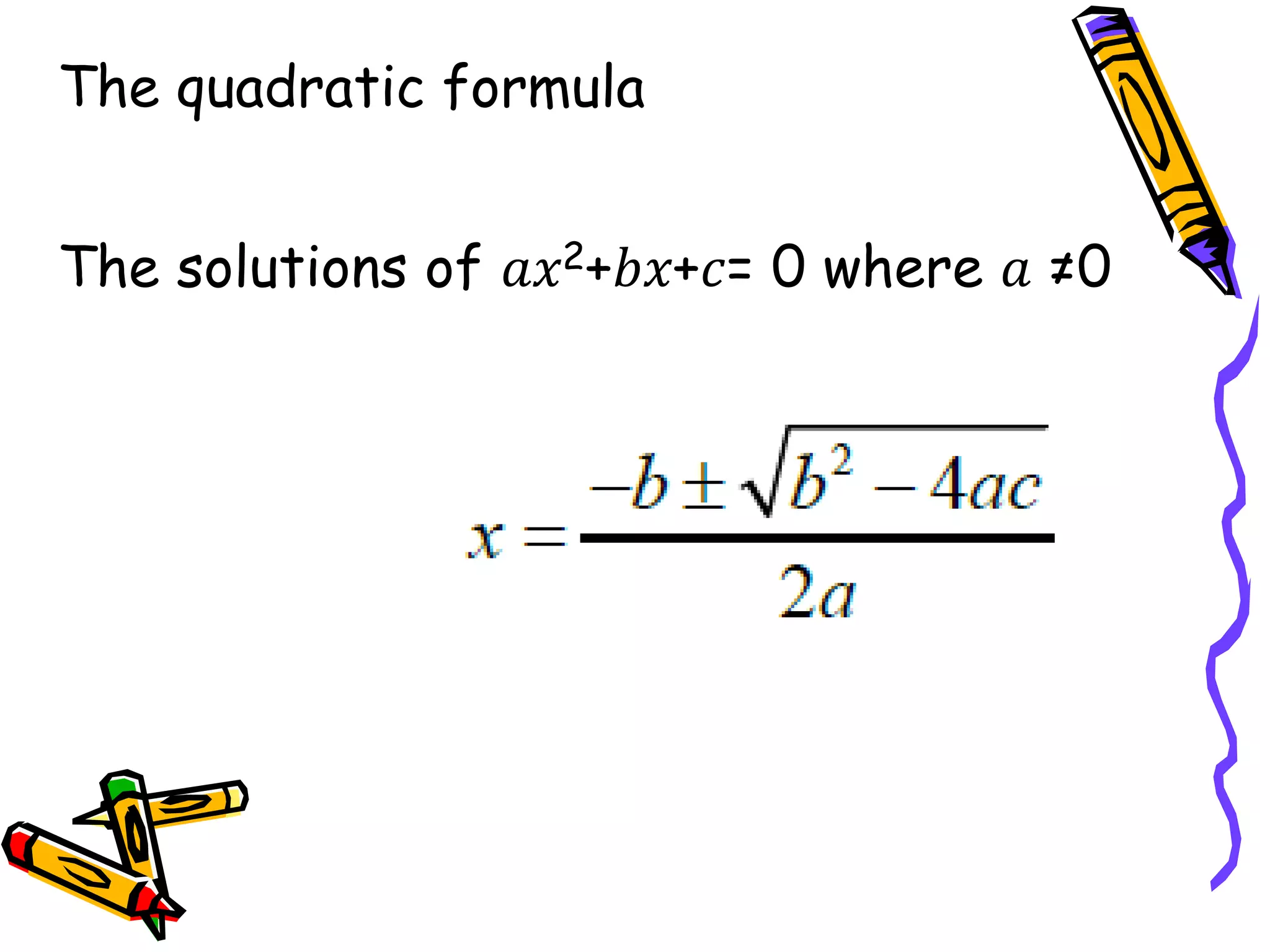 Formulae GCSE Mathematics | PPTX