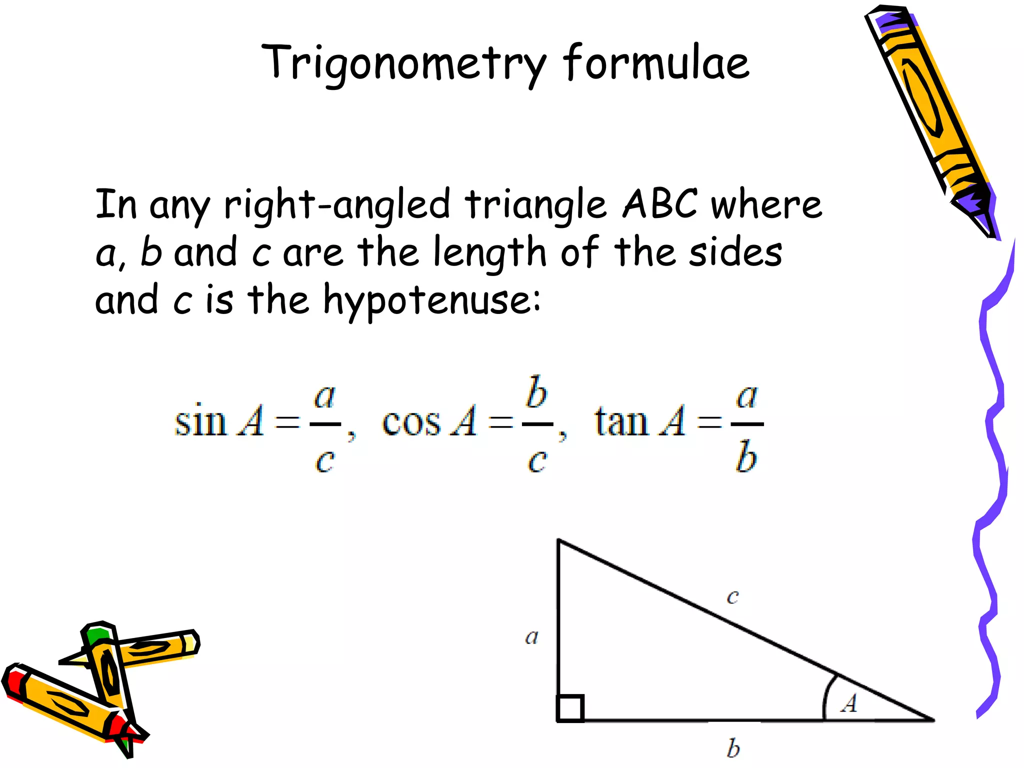 Formulae GCSE Mathematics | PPTX