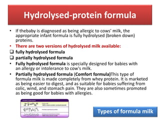 Formula feeding | PPTX