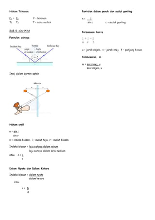 Formula fizik f4 | DOCX