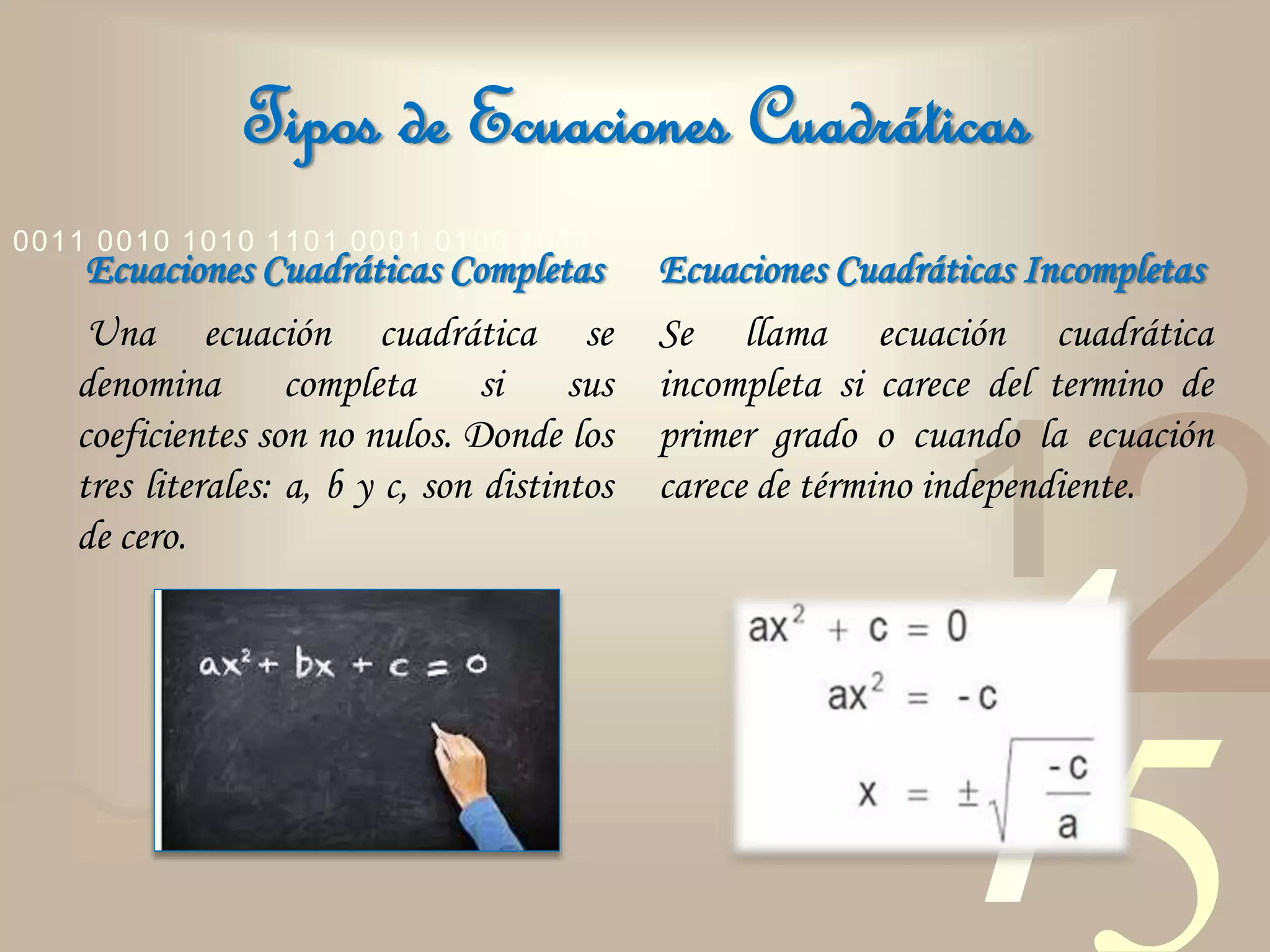 Formula General Cuadrática | PPSX